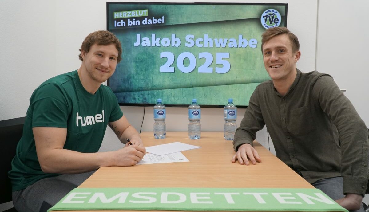 Kapitän Jakob Schwabe bleibt dem TVE noch zwei Jahre erhalten | Alles ...