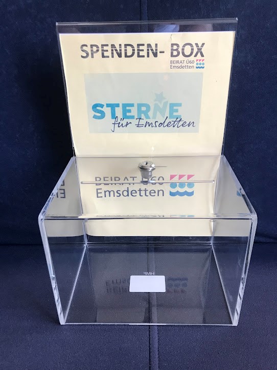 Beirat Ü60 übergibt Spende an „Sterne für Emsdetten“ | Alles Detten