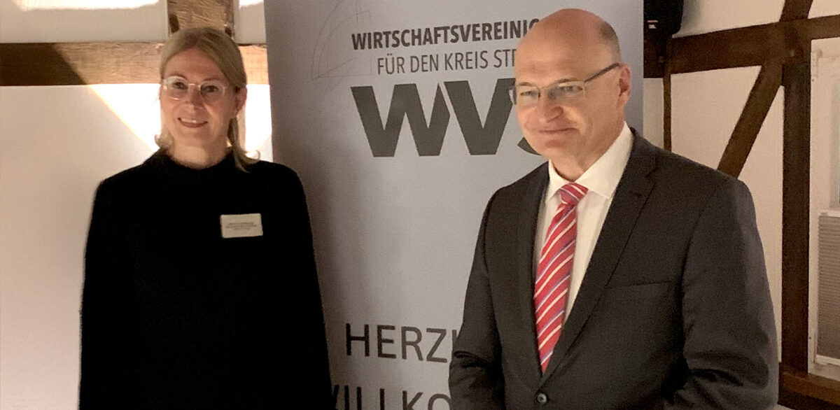 Neue WVS-Vorstandsvorsitzende Martina Breckweg zum Antrittsbesuch bei ...