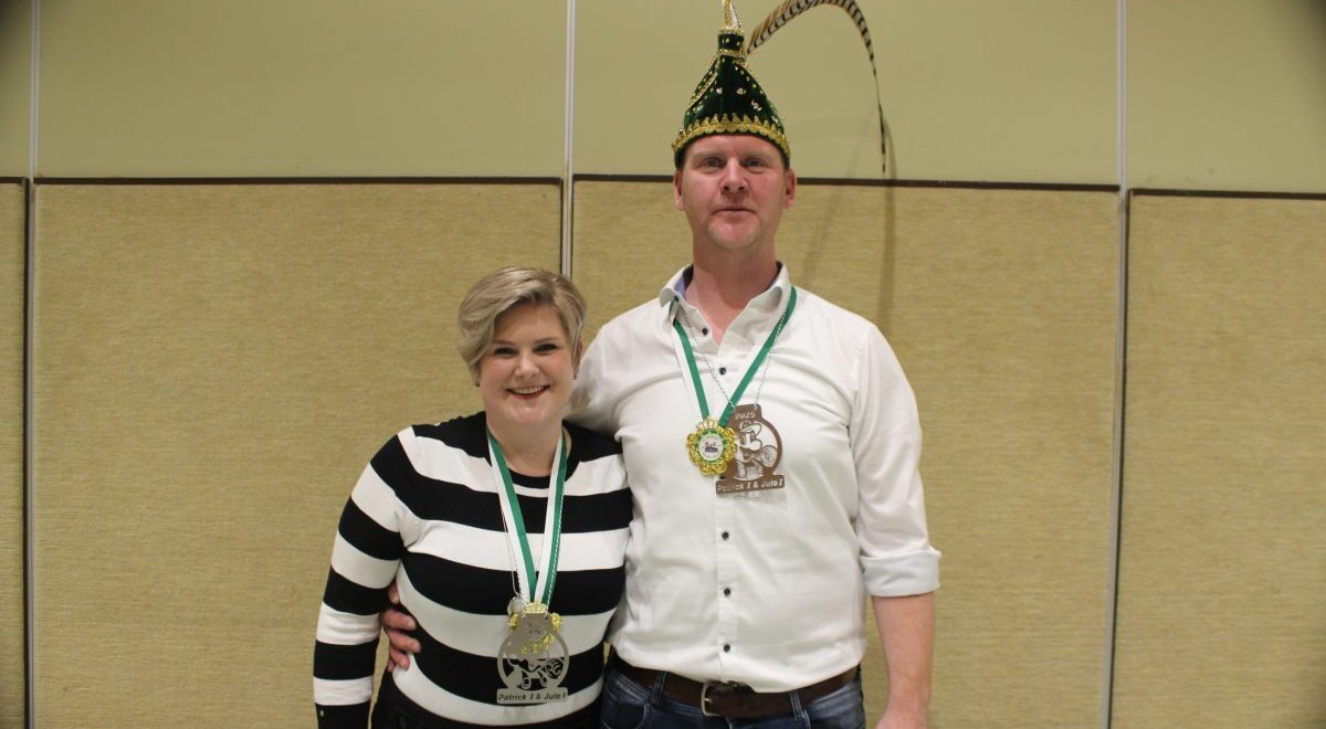 Patrick und Julia Ruhe regieren die Sinninger Narrenschar | Alles Detten