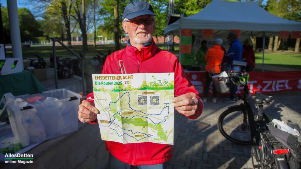 Stilvolle Emsdettener Acht 2023 Route Bild